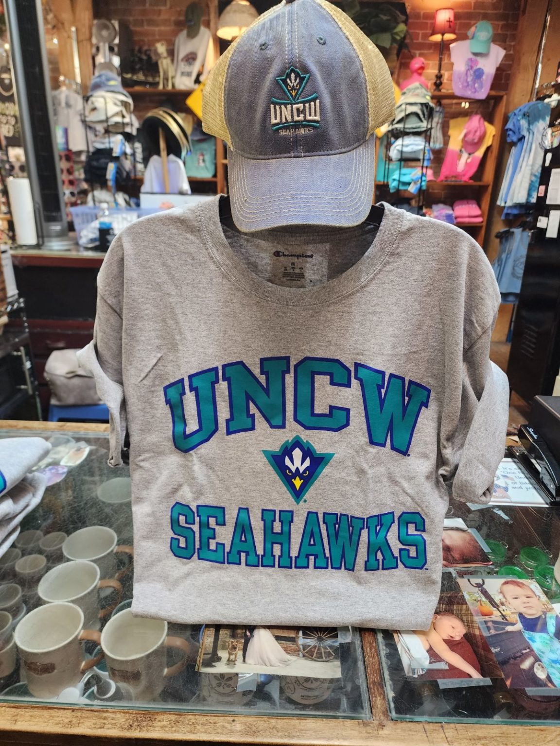 UNCW Seahawks Champion Tee - Top Toad - Top Toad