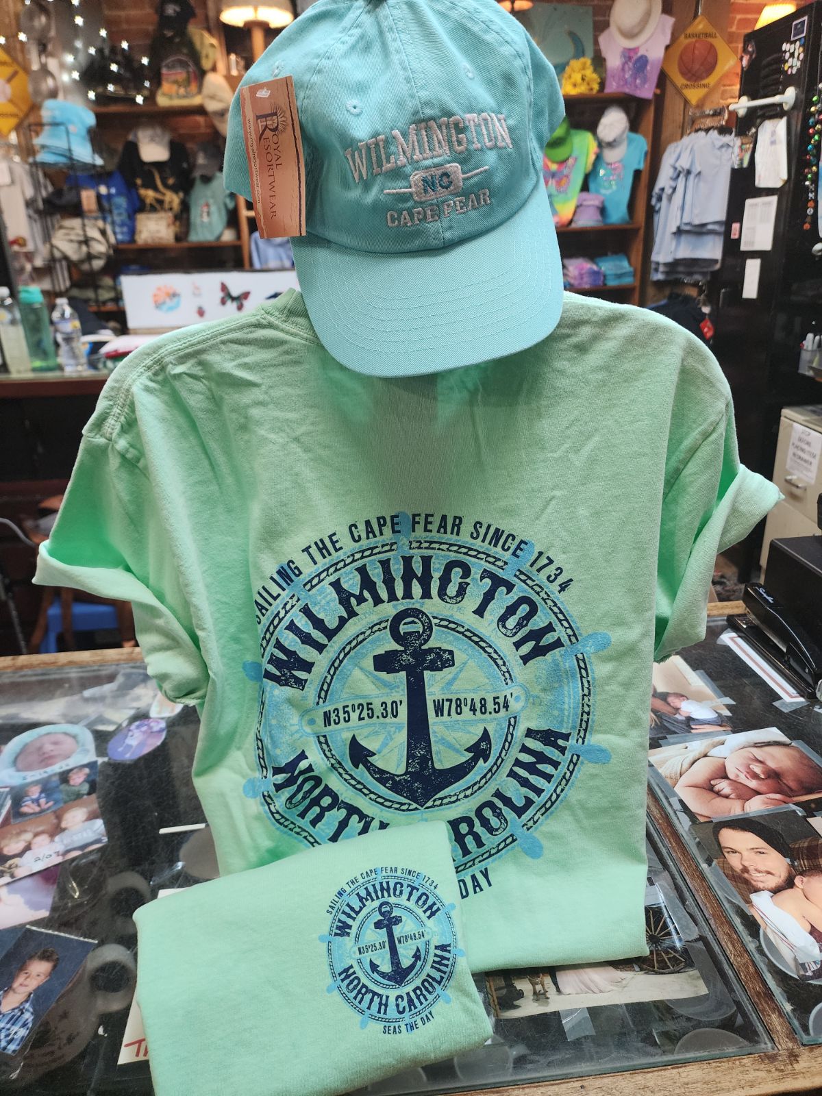 Sailing the Cape Fear Since 1734- Chalky Mint - Top Toad - Top Toad